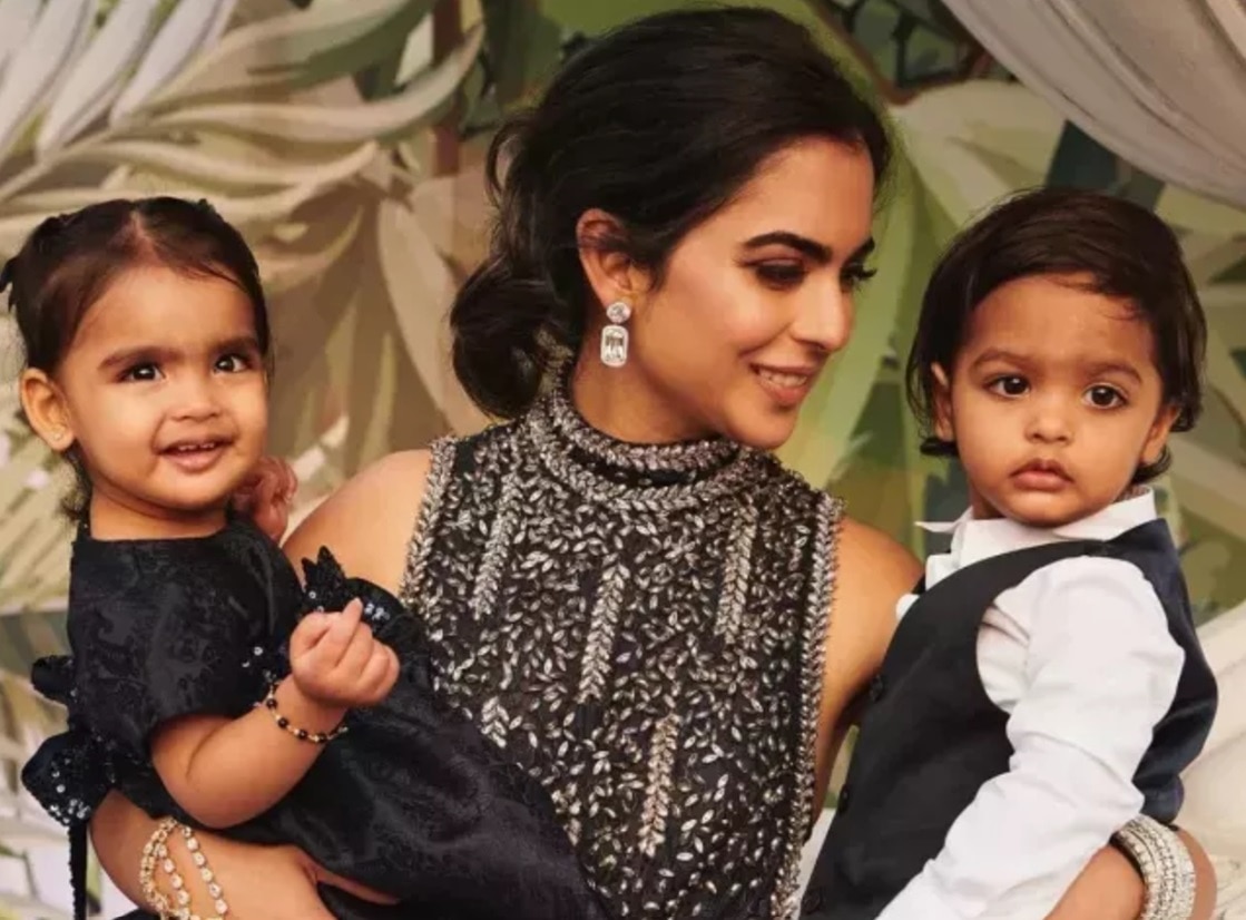 Mukesh Ambani's daughter Isha Ambani celebrates her twins' 2nd birthday ...