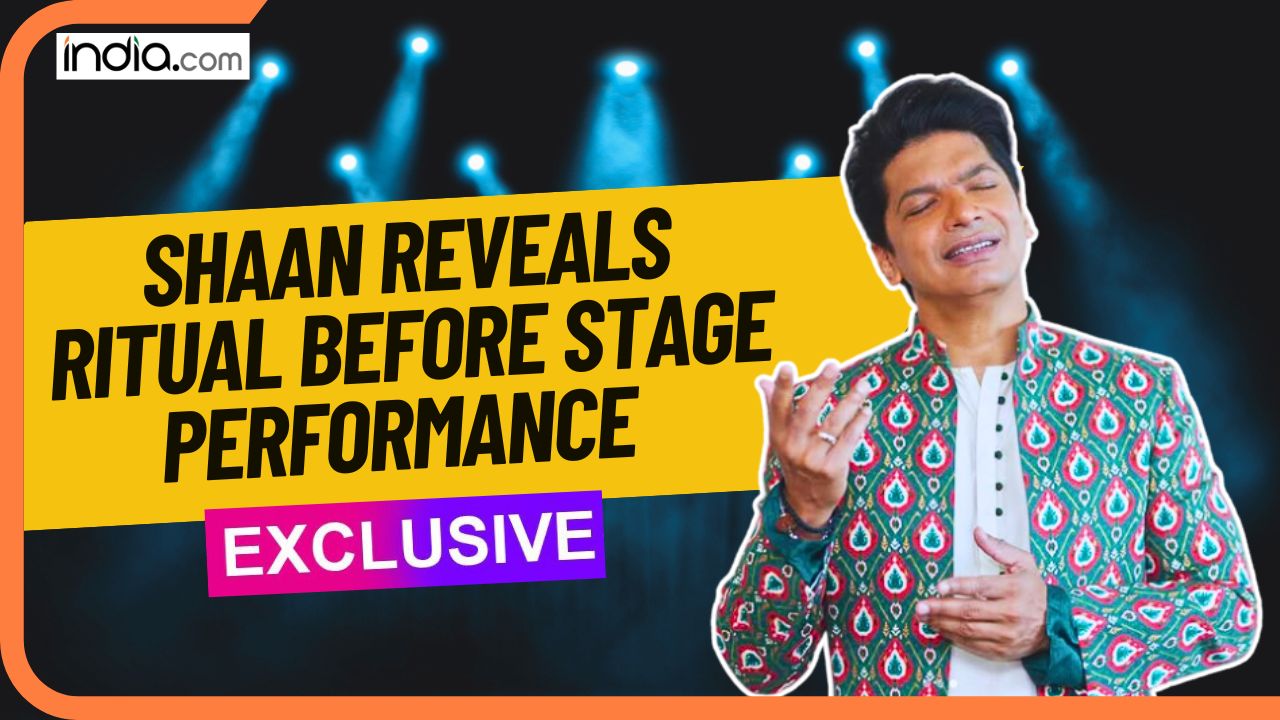 Singer Shaan REVEALS his ritual before every performance - Exclusive