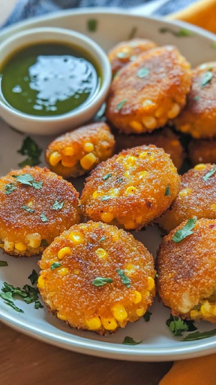 Transform Your Winters With Delicious Crispy Corn Tikki