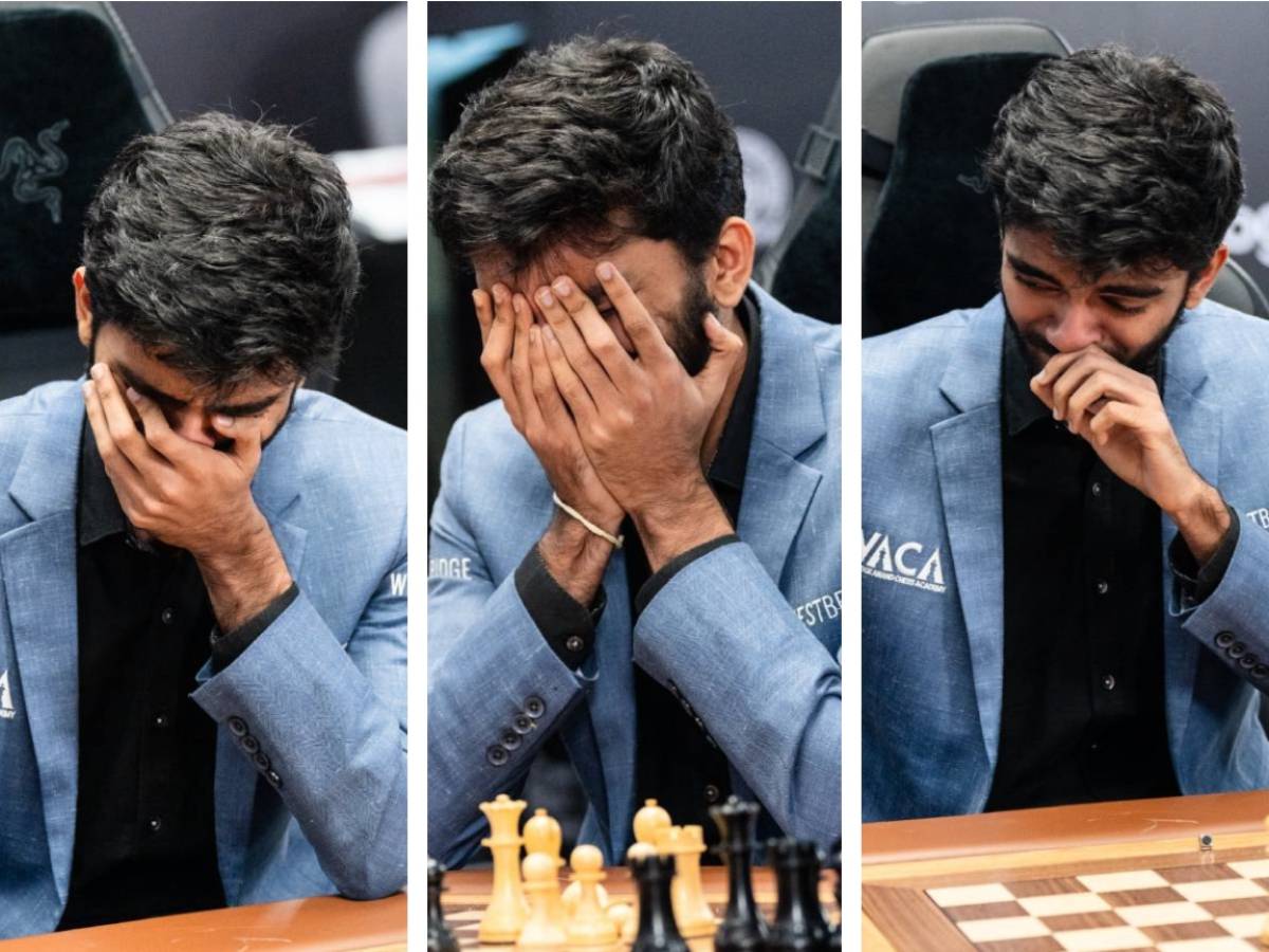 सबसे कम उम्र में शतरंज का वर्ल्ड चैंपियन बनने के बाद खुशी से रोने लगे ...