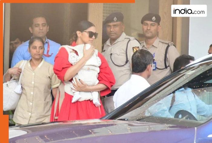 Deepika Padukone's FIRST video with baby daughter Dua goes viral, returning from Diljit Dosanjh ...