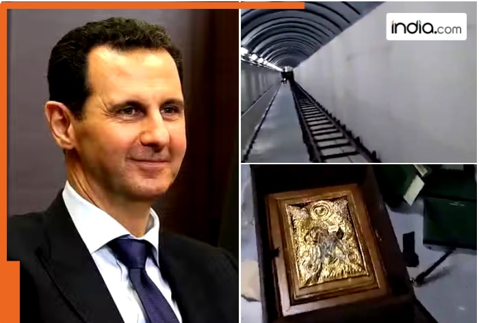 Gold, luxurious rooms, modern facilities... photos of secret tunnel found inside deposed Syria ...