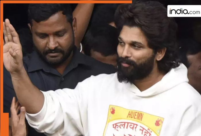 Pushpa 2 actor Allu Arjun breaks silence after he walks out of jail ...