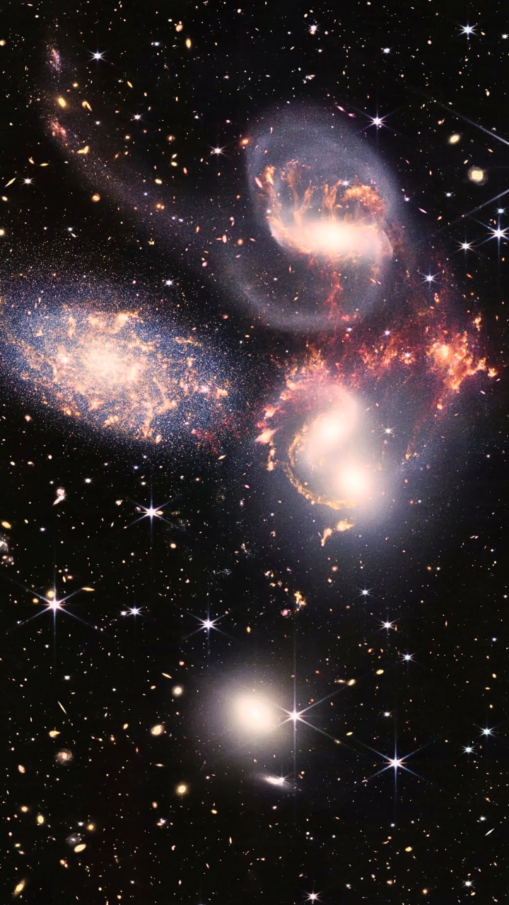 7 amazing images of interacting galaxies shared by NASA