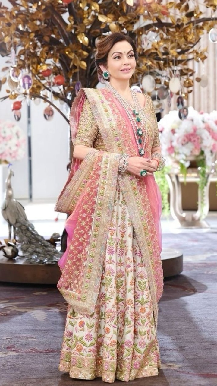 Nita Ambani's 11 unique lehenga designs from her luxury collection