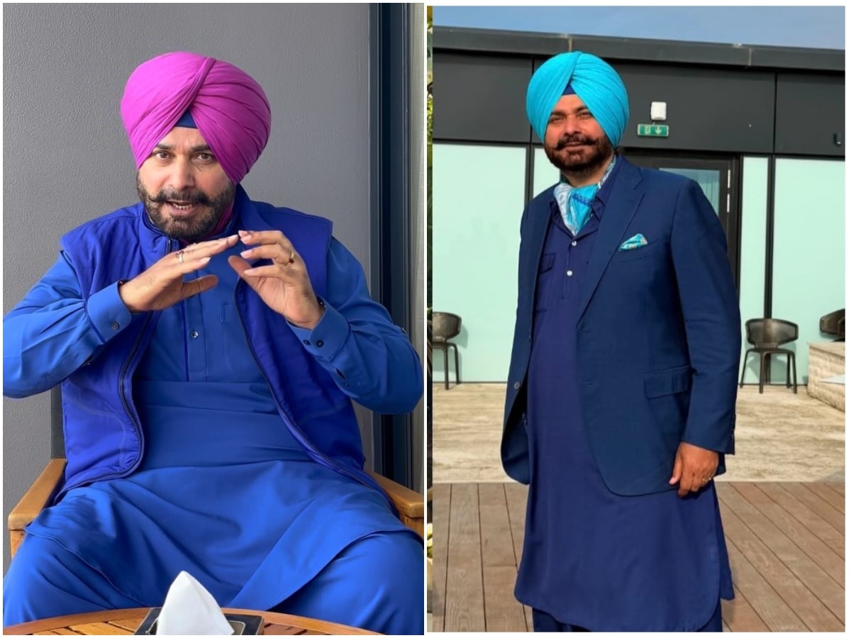 नवजोत सिद्धू का नया लुक देखा आपने? 5 महीने में घटा लिया 33 किलो वजन ...