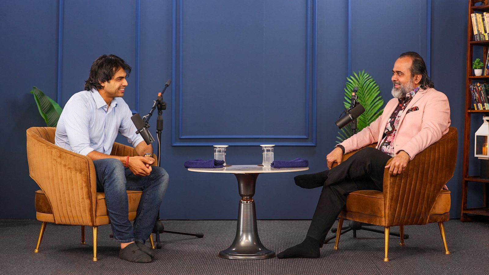 Acharya Prashant meets Neeraj Chopra, says he wants the Tokyo Olympics ...