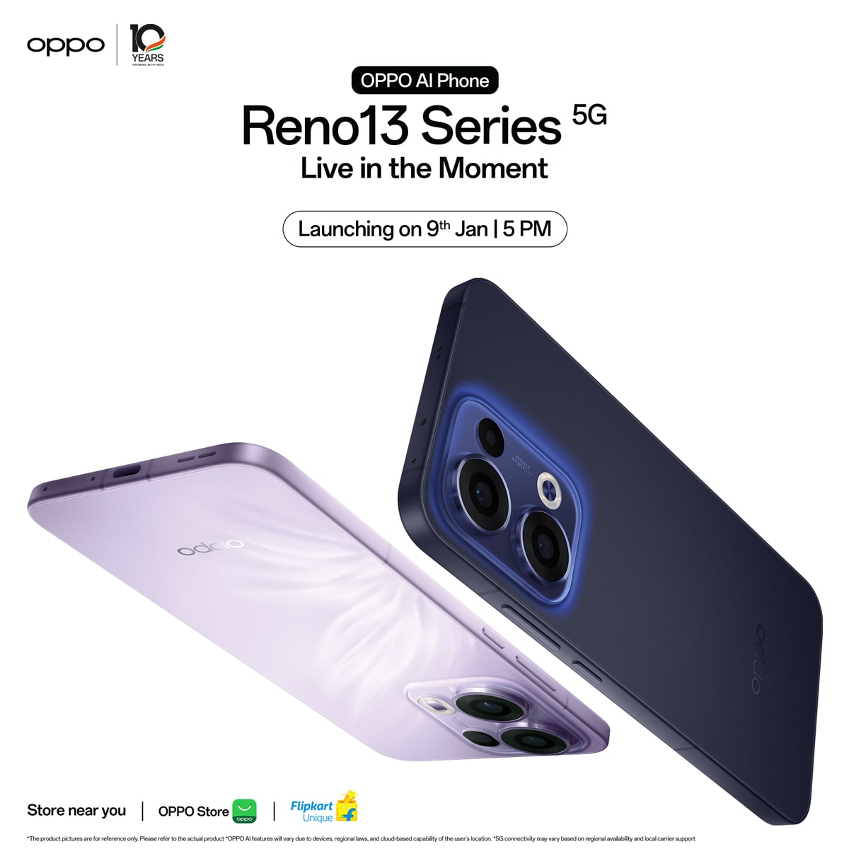OPPO Reno13 Series: AI-Powered Smartphones Arrive January 9th