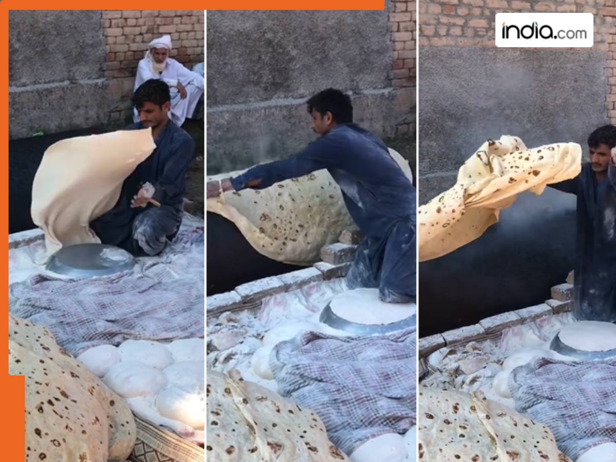 Sabse Badi Roti: क्या आपने देखी दुनिया की सबसे बड़ी रोटी? बनने का VIDEO ...