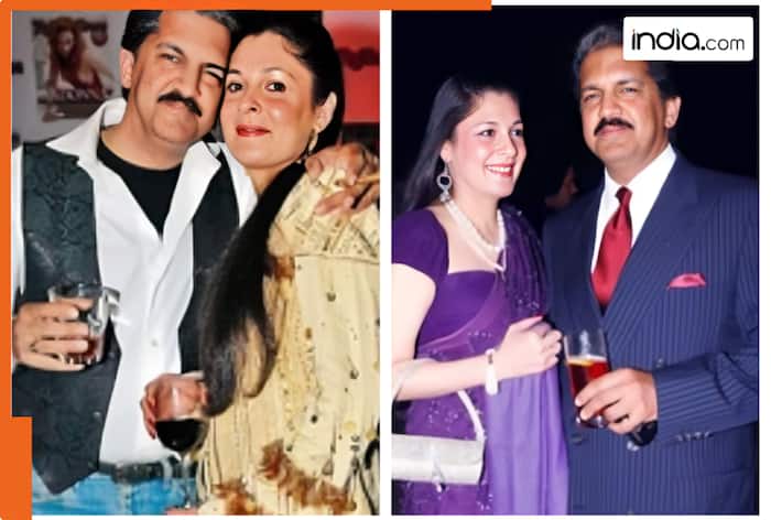 Meet Anand Mahindra's beautiful wife Anuradha, he fell in love with her ...
