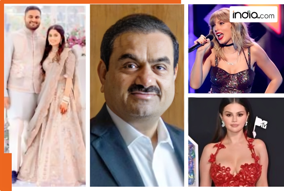performance by Taylor SwiftGautam Adani son Jeet Adani's wedding to be more expensive than ...