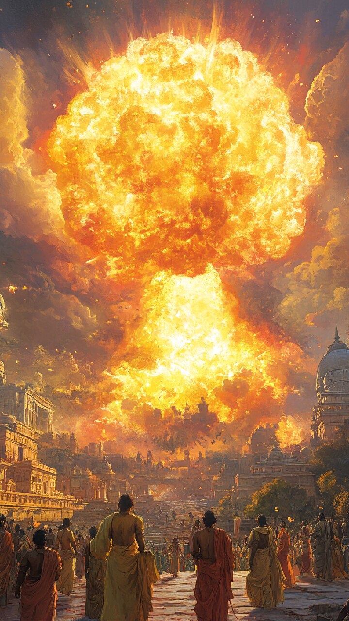 Mahabharata: महाभारत में छोड़ा गया था परमाणु बम, इस श्लोक में है इसका वर्णन