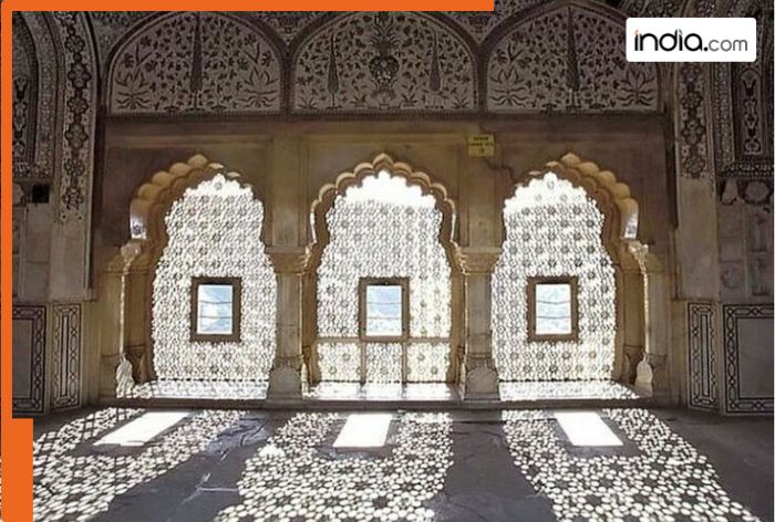 This palace was built for the queen who wanted to see stars at night ...