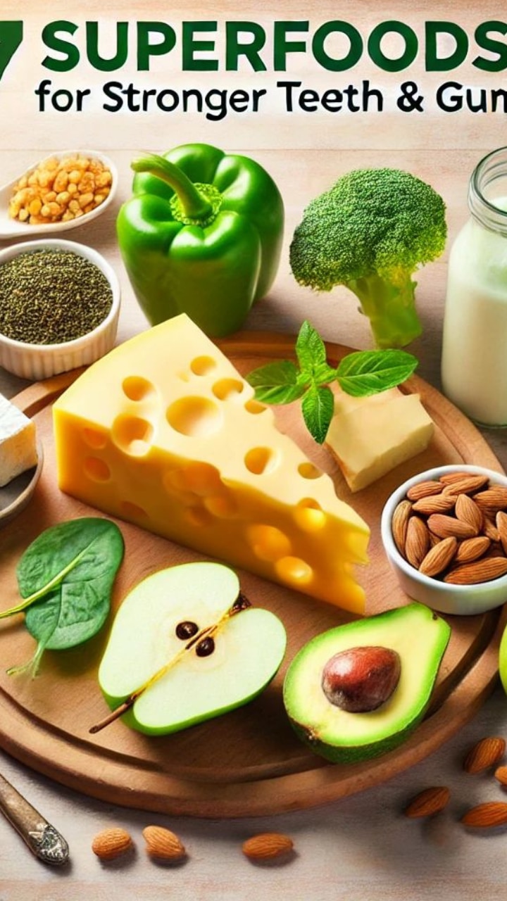 7 Superfoods for oral hygiene and stronger teeth & gums