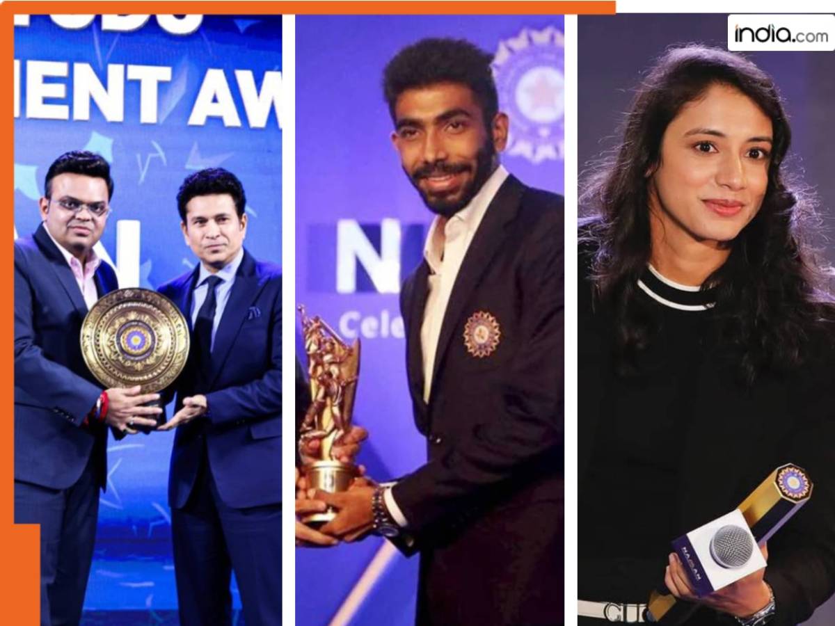 BCCI Awards 2025: सचिन तेंदुलकर को लाइफटाइम पुरस्कार, बुमराह-मंधाना सर्वश्रेष्ठ क्रिकेटर