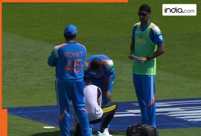 IND vs PAK: Mohammed Shami off the field during 2025 Champions Trophy ...
