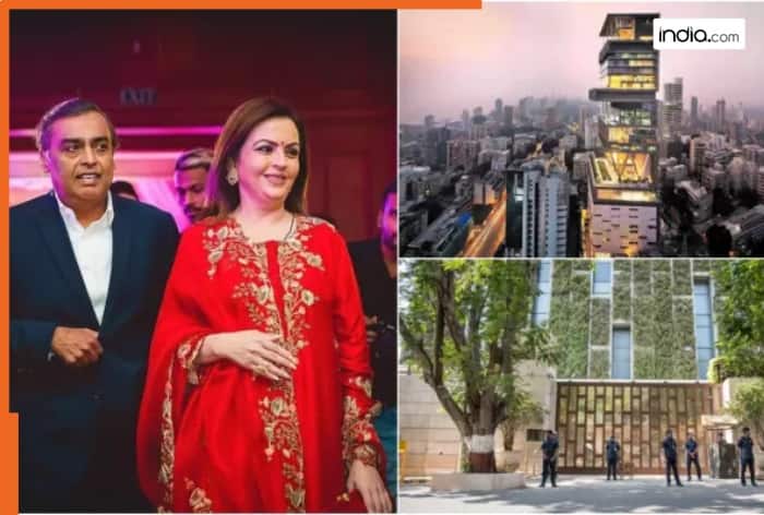 When was Antilia built? When did Mukesh Ambani, Nita Ambani and their children shift to Rs 15000 ...