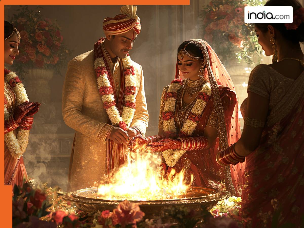 शादी के 7 फेरों के क्या हैं 7 वचन? जानिये दूल्हा-दुल्हन एक दूसरे का साथ ...