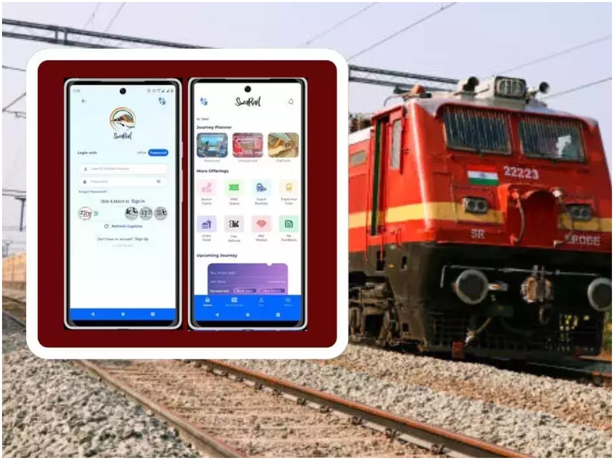 टिकटों की बुकिंग अब बेहद आसान, रेलवे ने लॉन्च कर दिया SwaRail सुपर ऐप ...