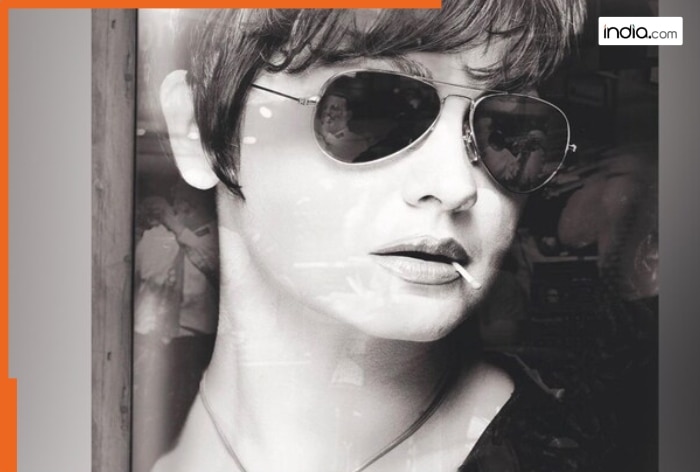 Bollywood Actress Pooja Bhatt Controversies Lips Kiss To Paint on Body ...