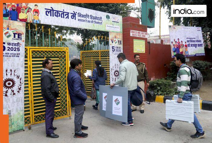 Delhi Assembly Election 2025 Highlights: Delhi records 57.70% voter ...