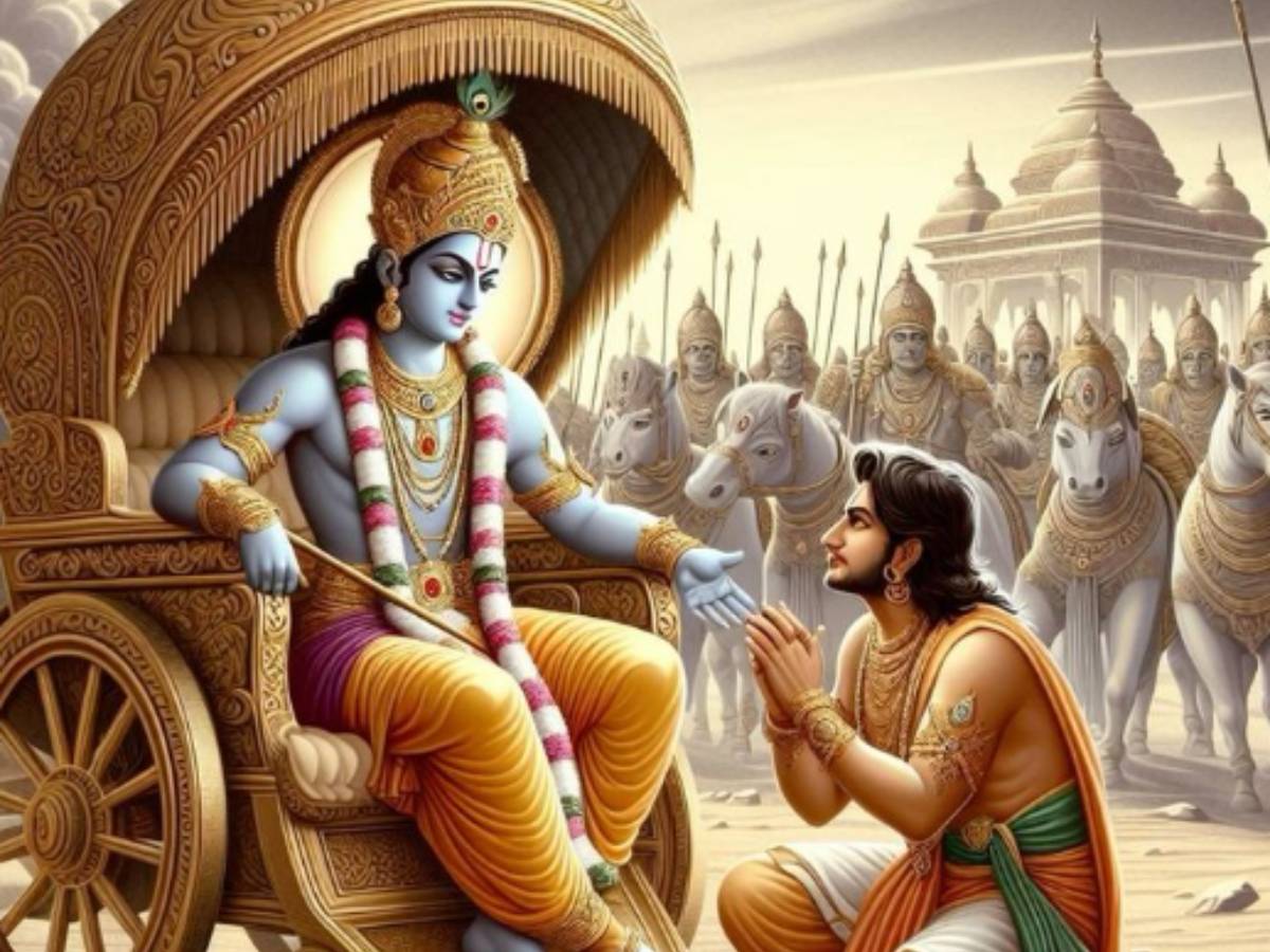 Gita Updesh: महाभारत में श्रीकृष्ण ने बताए थे पाप के 3 द्वार, जो बनते ...