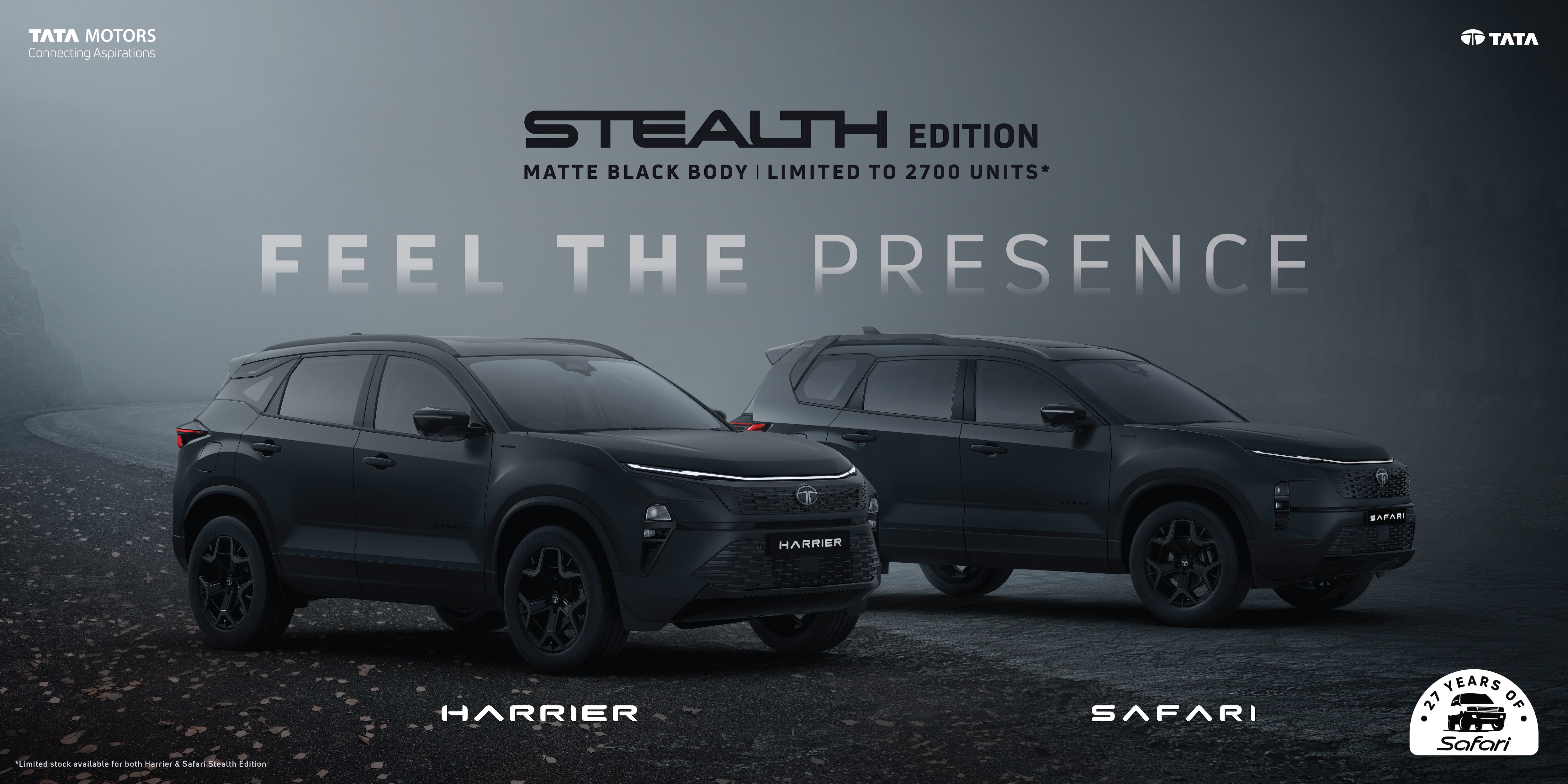 Tata Motors Unveils Exclusive STEALTH Edition to Mark 27 Years of the ...