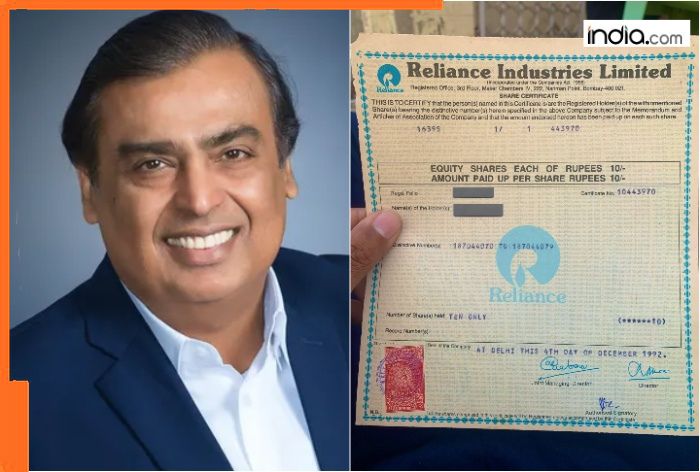 Chandigarh man who found old shares of Mukesh Ambani's Reliance takes ...