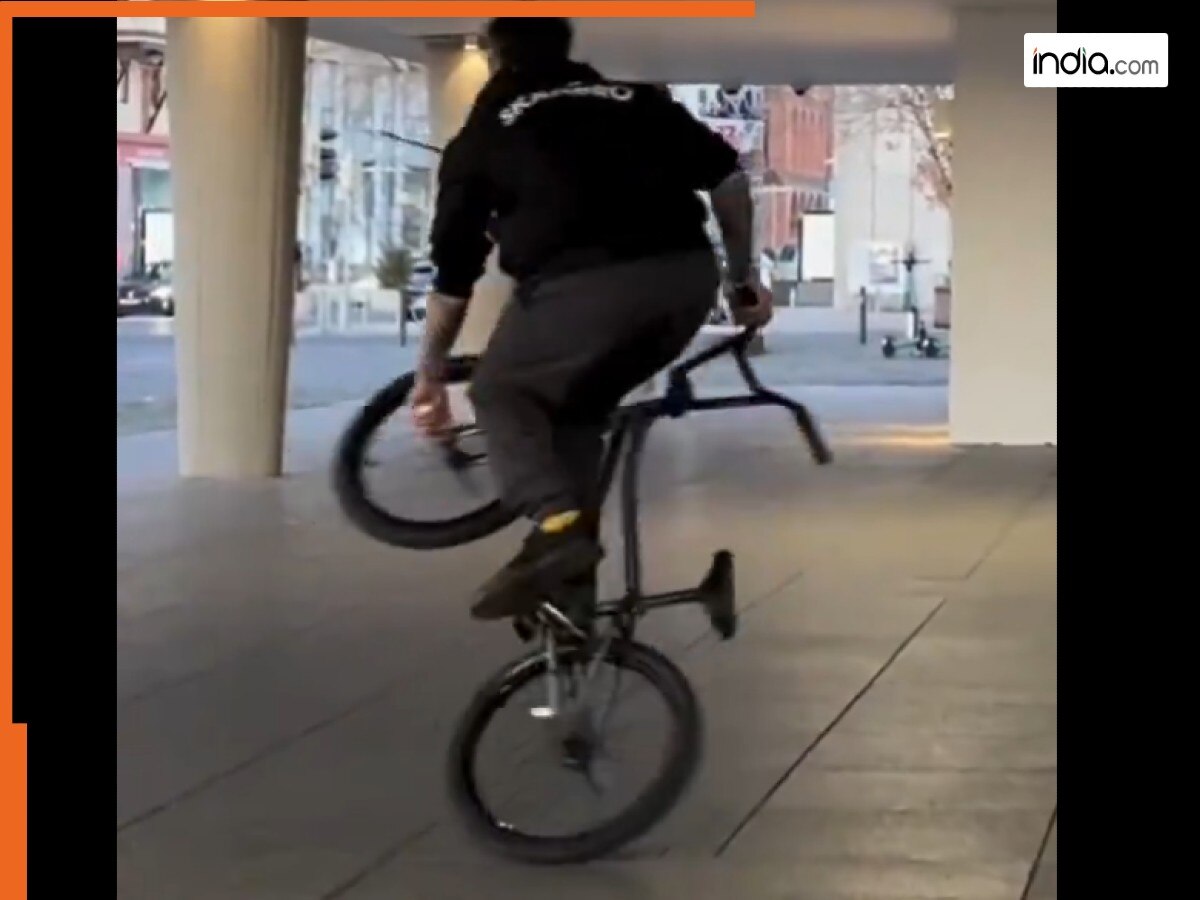Viral Stunt Video: साइकिल पर गजब स्टंट, सोशल मीडिया पर मचा हड़कंप ...