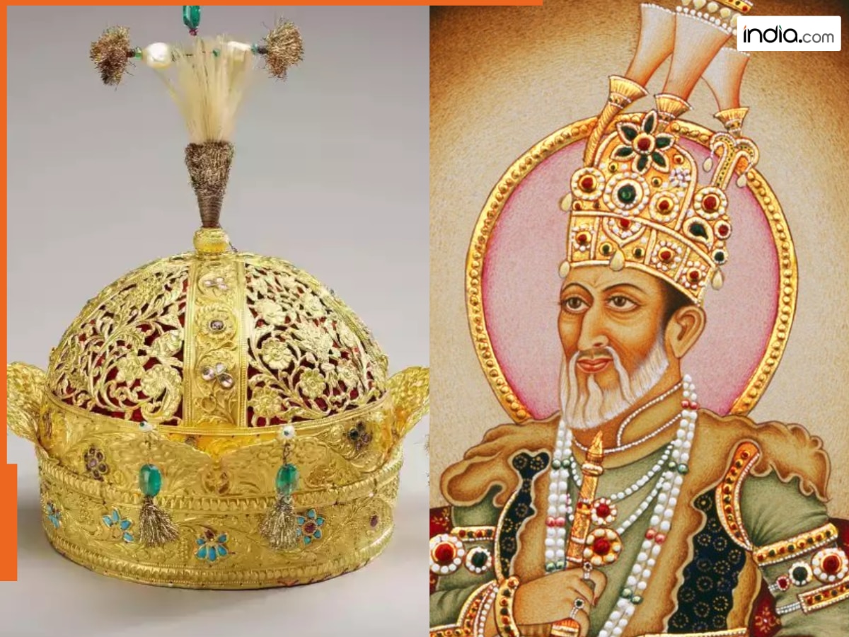 Know the story of bejewelled crown of the last Mughal emperor Bahadur ...