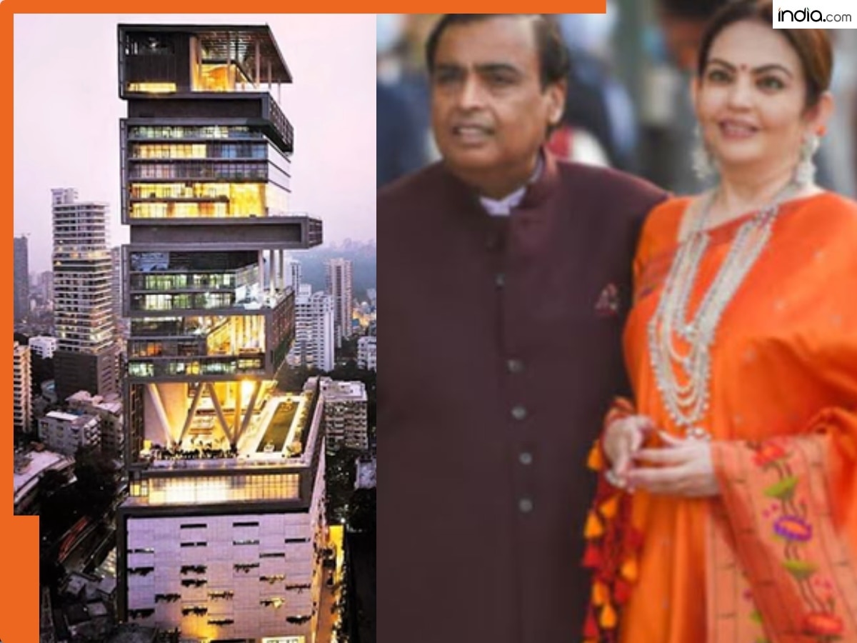 Why Mukesh Ambani family live on the top floor of Antilia No AC for ...