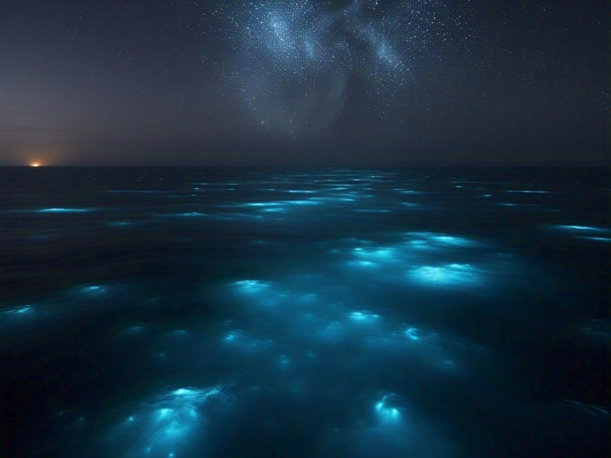 क्या है समंदर से निकलती रोशनी का राज? क्यों बन रहा'दूधिया समुद्र'? नाविकों ने रात देखा ये डरावना ...