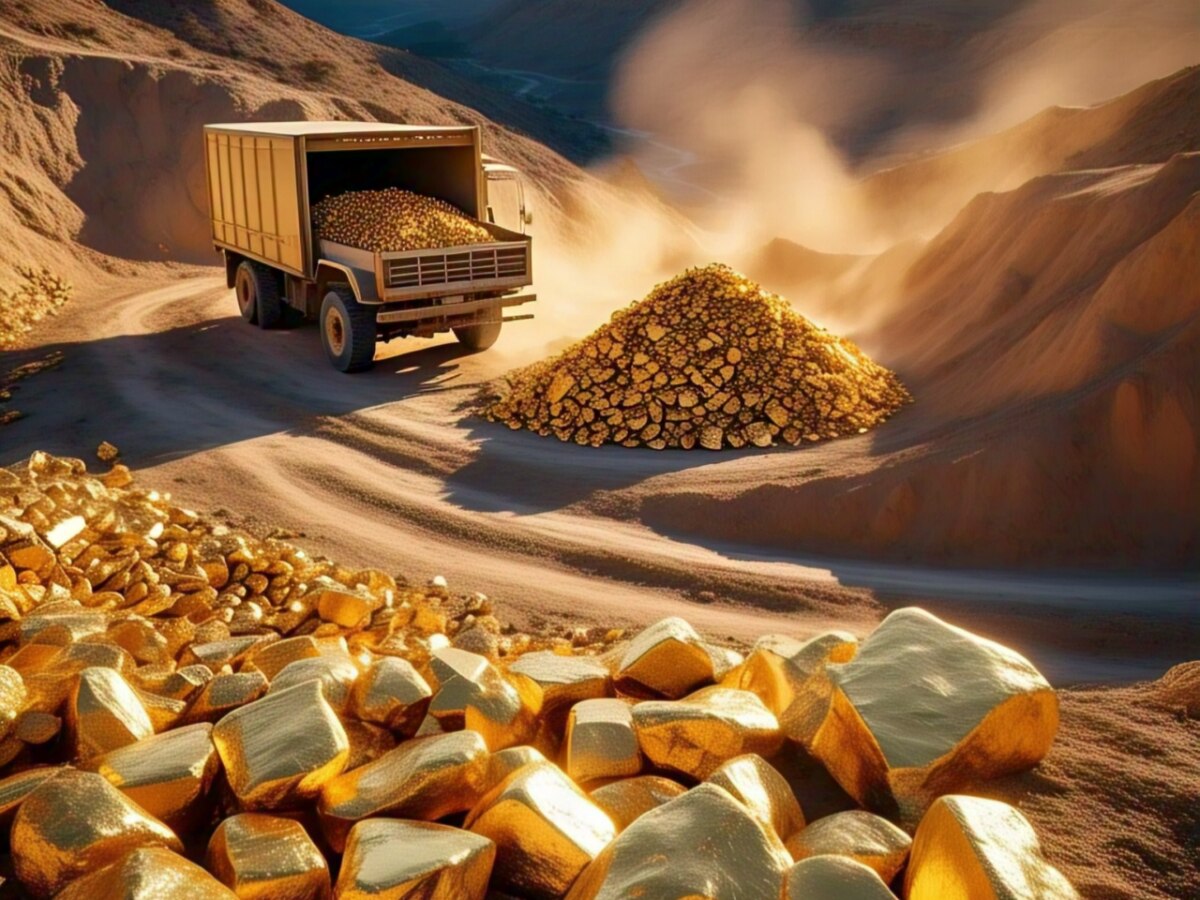 यहां हर ओर सोना ही सोना है... चलिए एक Gold Mine के भीतर, जानें कैसे ...