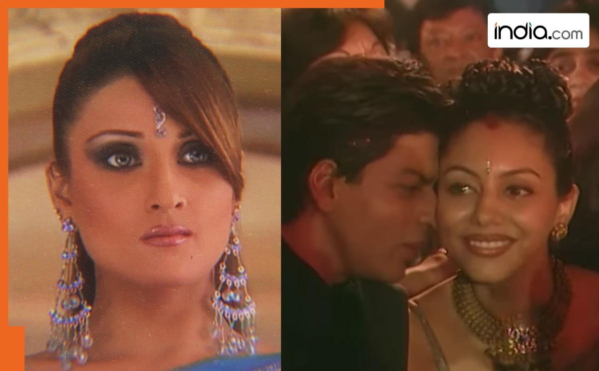Was Gauri Khan inspired by Komolika Old video with bold bindis goes ...
