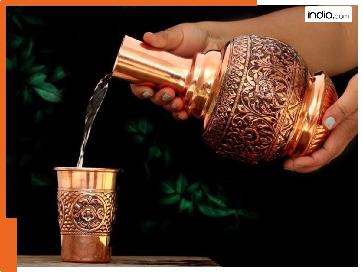 तांबे के बर्तन में पानी पीना हो सकता है सेहत के लिए घातक! इन 4 लोगों को ...