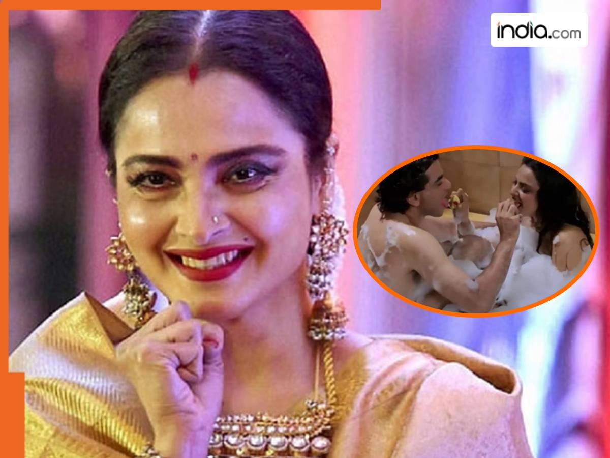 रेखा संग बाथटब में बेकाबू हो गया था ये एक्टर, इंटीमेट शूट के दौरान पार ...
