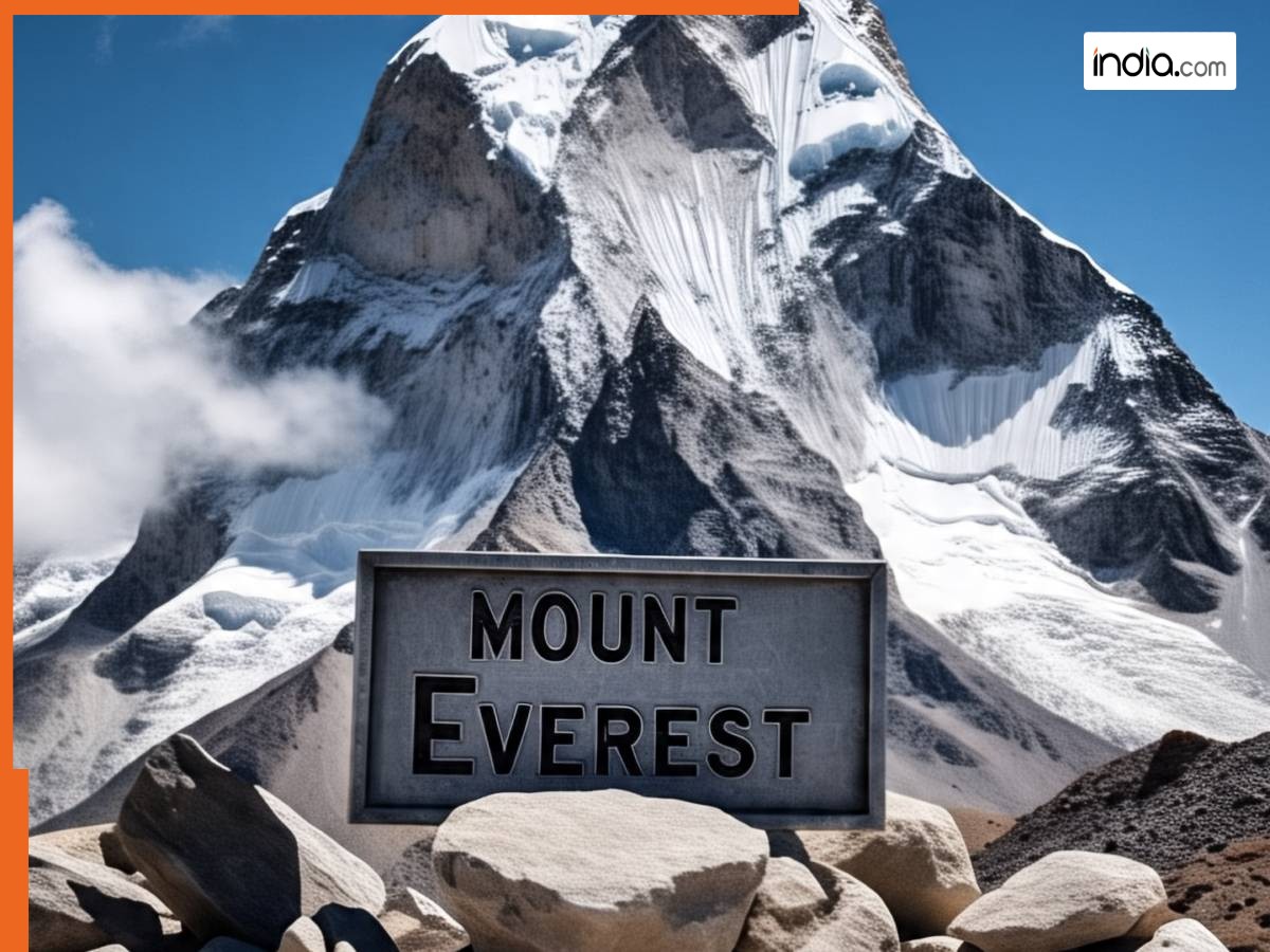 माउंट एवरेस्ट का नाम अंग्रेज के नाम पर क्यों रखा गया? जानिए दुनिया की ...