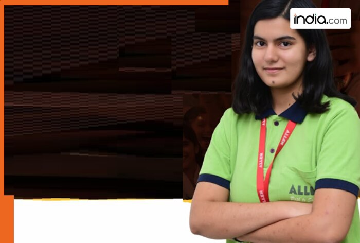 Meet girl who scored perfect 720 out of 720 in NEET, took admission in ...
