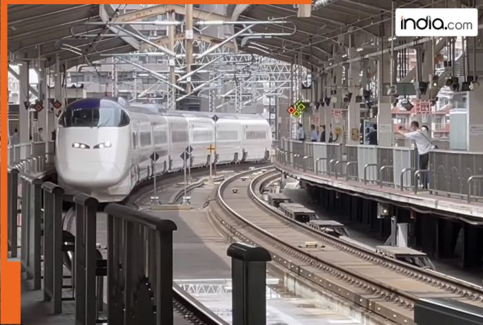 India's first-ever bullet train trial for Mumbai-Ahmedabad High Speed ...