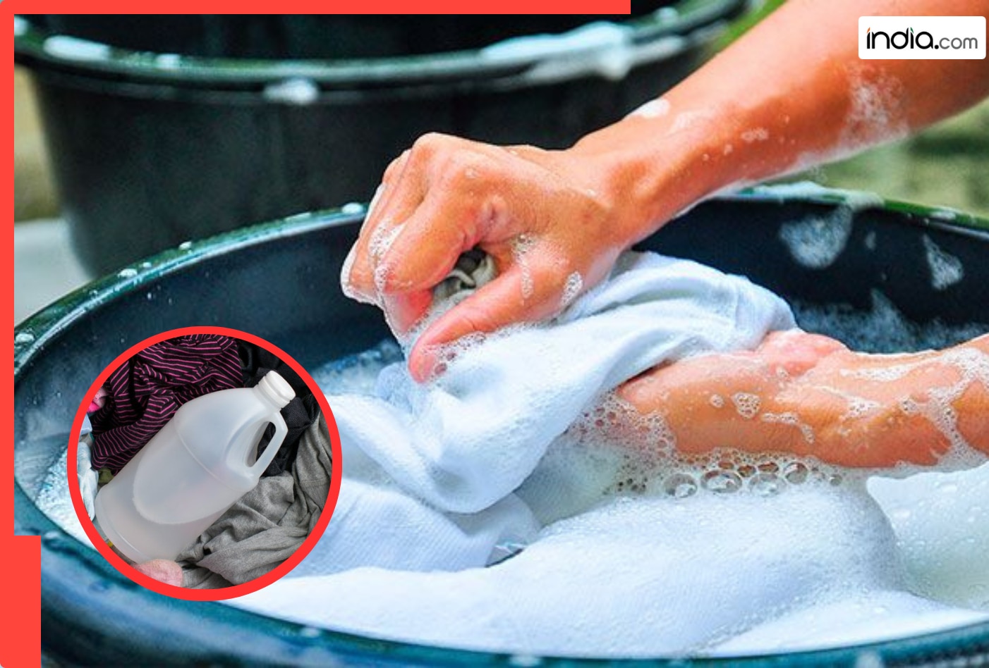 महंगे डिटर्जेंट का चक्कर छोड़ें...पानी में इस 1 चीज को मिलाकर धोएं गंदे कपड़े.....नई जैसी आ ...