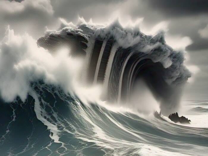 समंदर में ऐसा क्या हुआ उठने लगीं 650 फीट की मेगा-सुनामी, पूरी दुनिया ...