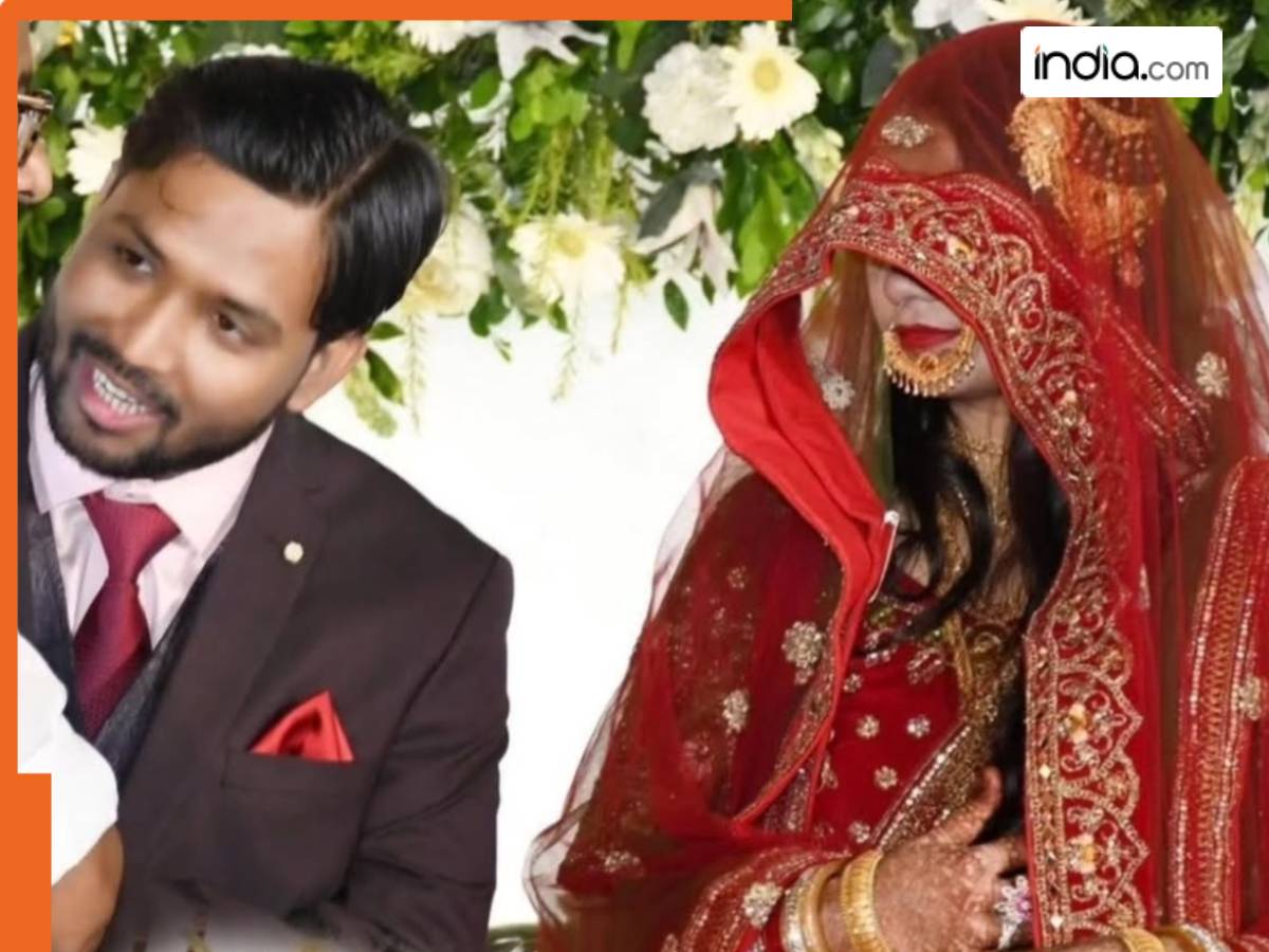 Khan Sir Wife Photo: खान सर की दुल्हन की सामने आई पहली फोटो, स्टेज पर ...