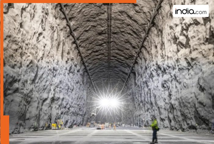 What is over 1400 scientists from 35 nations searching in three tunnels ...