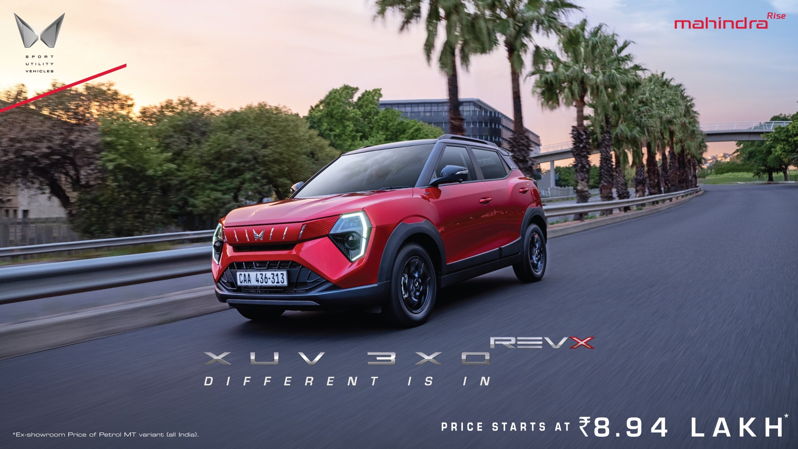 Mahindra Launches New XUV 3XO ‘REVX’ Series Starting at ₹8.94 Lakh
