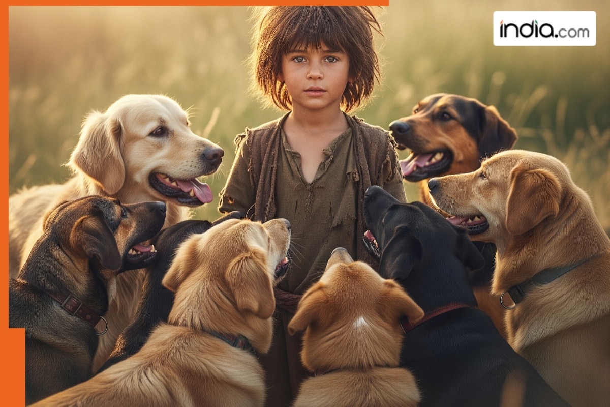 Real life 'Mowgli', raised by six dogs, talks in their language, his ...