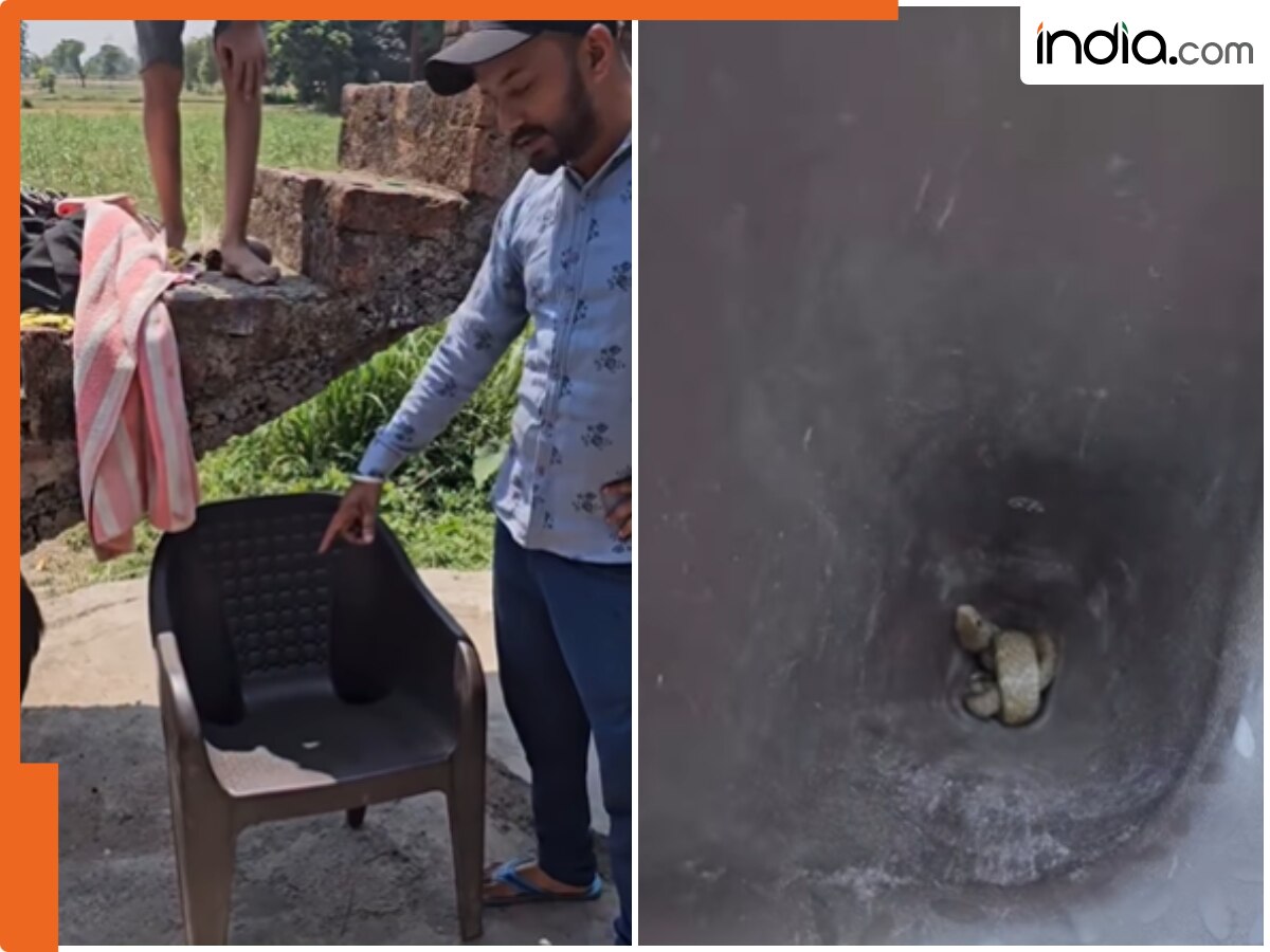 कुर्सी में कुछ इस तरह छुपकर बैठी थी मौत! Viral Video देख कांप उठेगी रुह ...