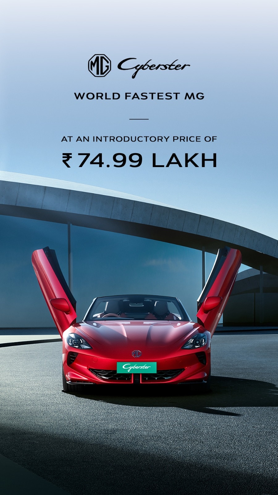 MG Cyberster Launches in India: The World’s Fastest MG Goes Electric