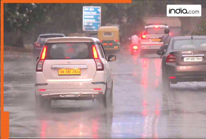 Weather Today: Delhi-NCR wakes up to heavy rainfall amid yellow alert, air to remain clean, IMD ...