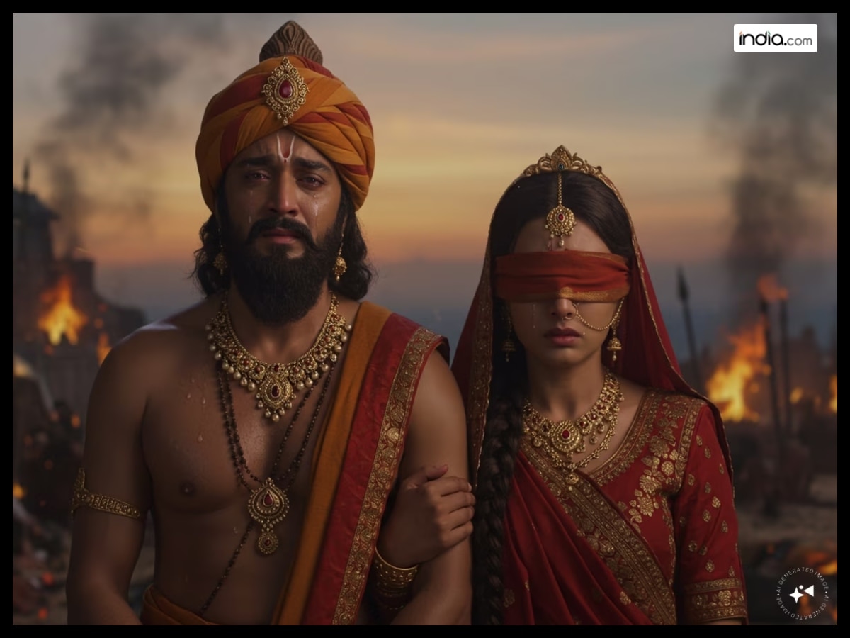 महाभारत में गांधारी ने किन दो लोगों को दिया भयंकर श्राप? शकुनि भी नहीं ...