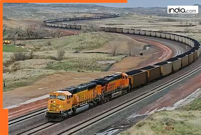 World's longest train is over 7 km long, has 682 coaches! the train ...